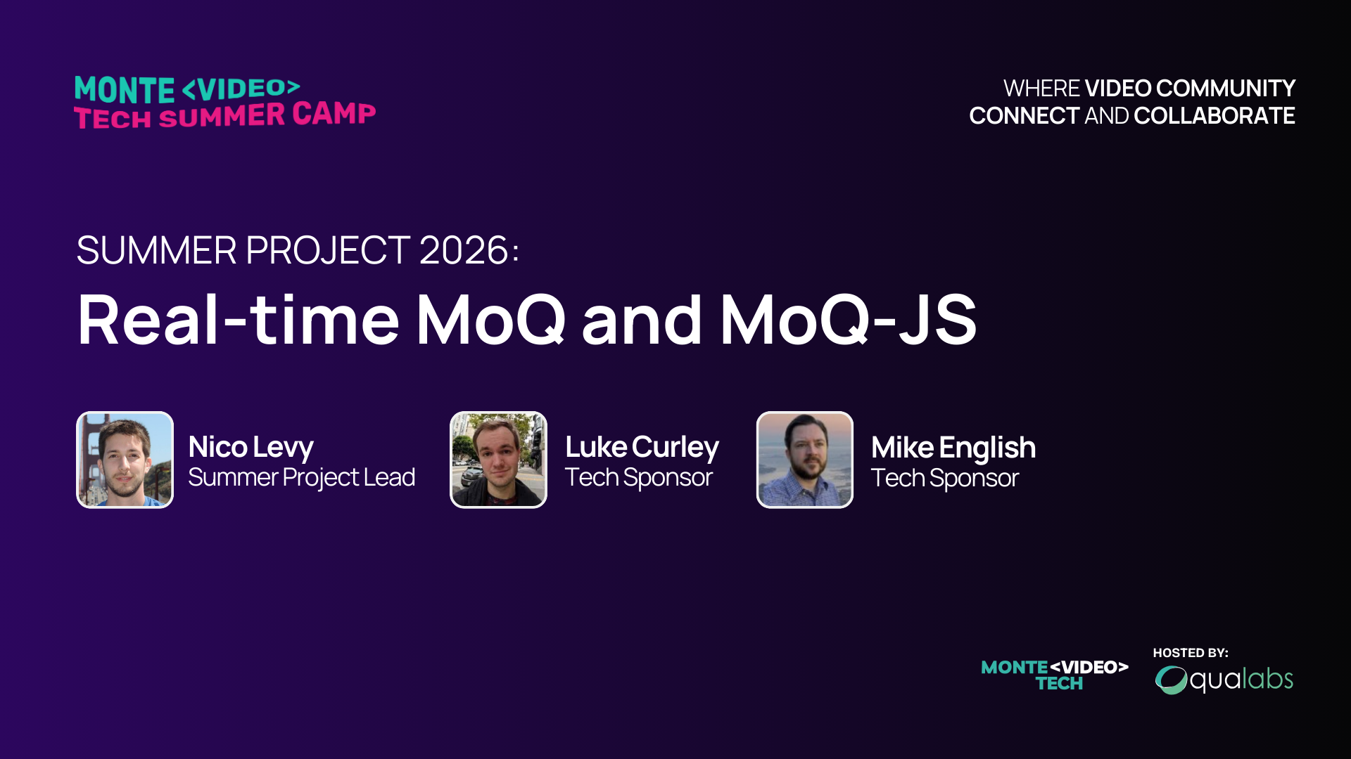 Real-time MoQ Open Source Project | Summer Projects 2026